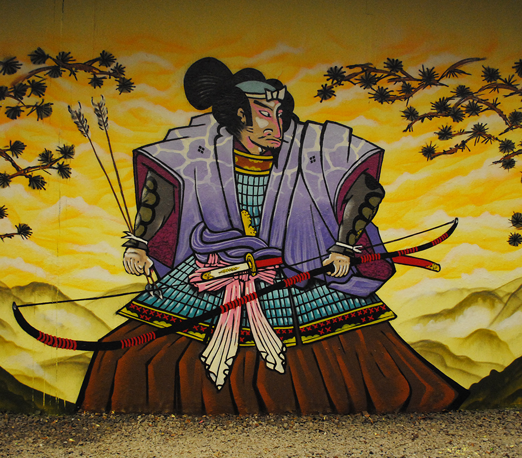 SAMURAI MURALS | Henning Feil | Urban Artist